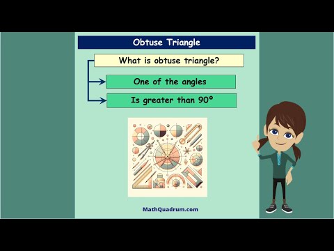 Obtuse Triangle - Definition, Properties | MathQuadrum